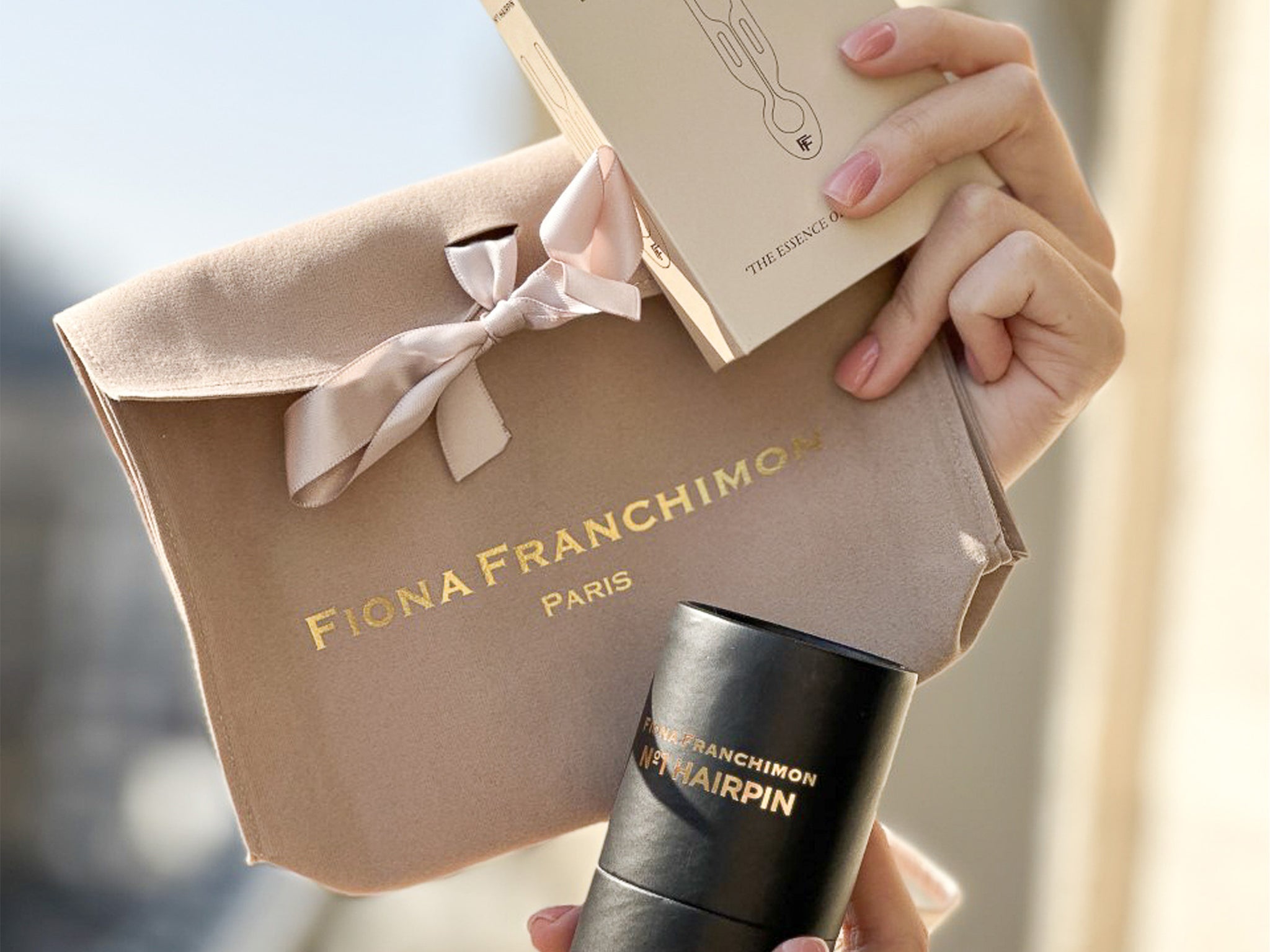 Fiona Franchimon Paris Suede Pouch